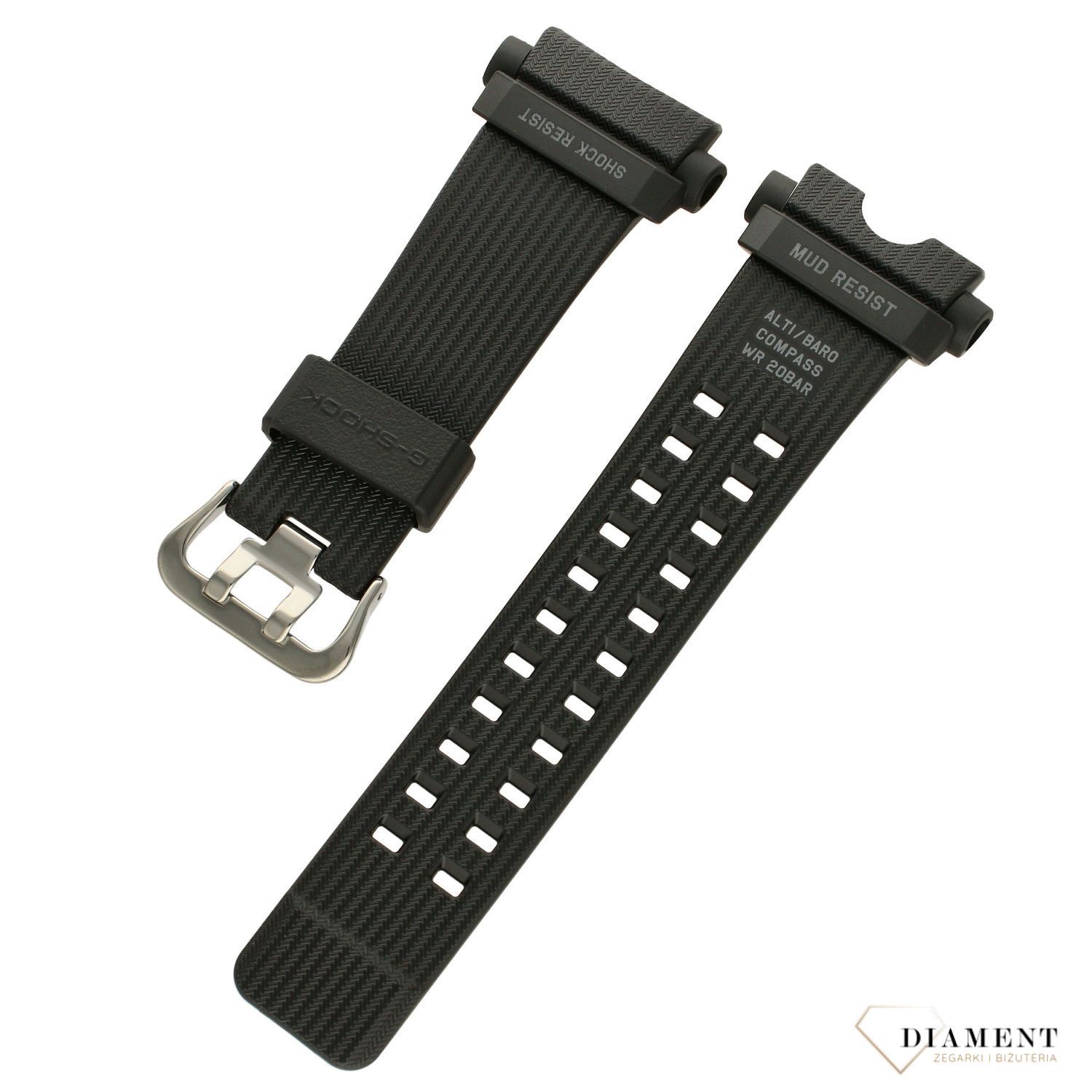 Pasek do zegarka Casio oryginalny CASIO GG-B100-1A (10595229) - www.zegarki-diament.pl