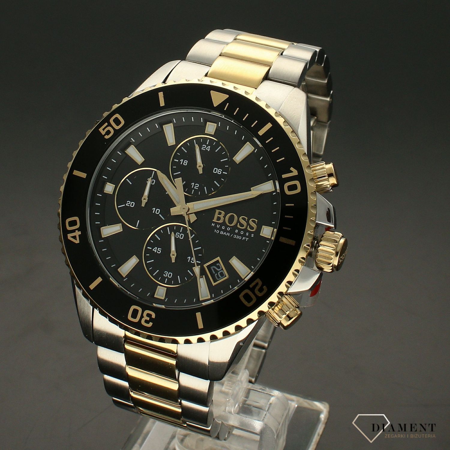 Zegarek męski na bransolecie Hugo Boss 1513908 - www.zegarki-diament.pl