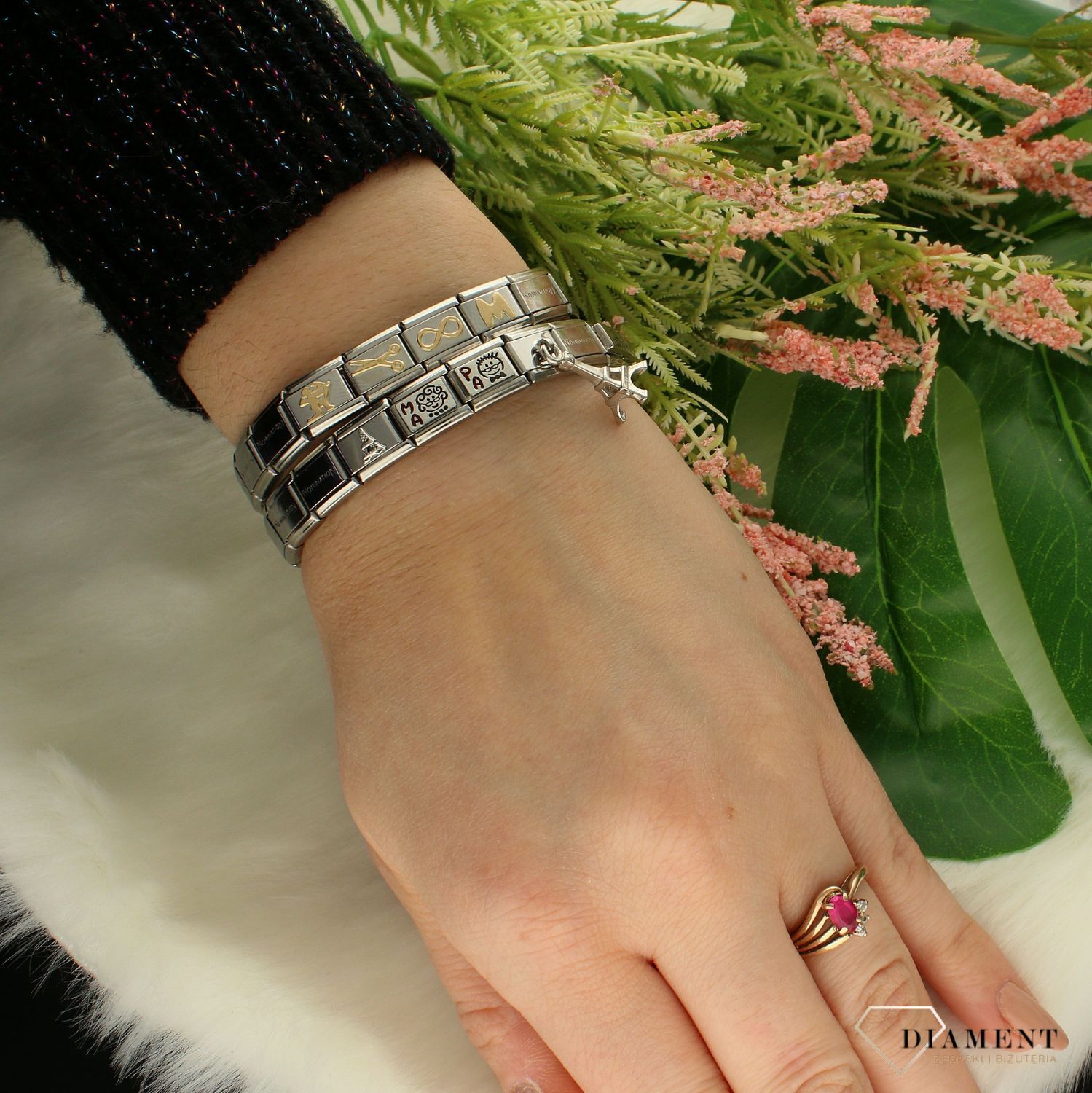 Nomination - Link 925 srebro 'Wieża Eiffla' 331880 01 - www.zegarki ...