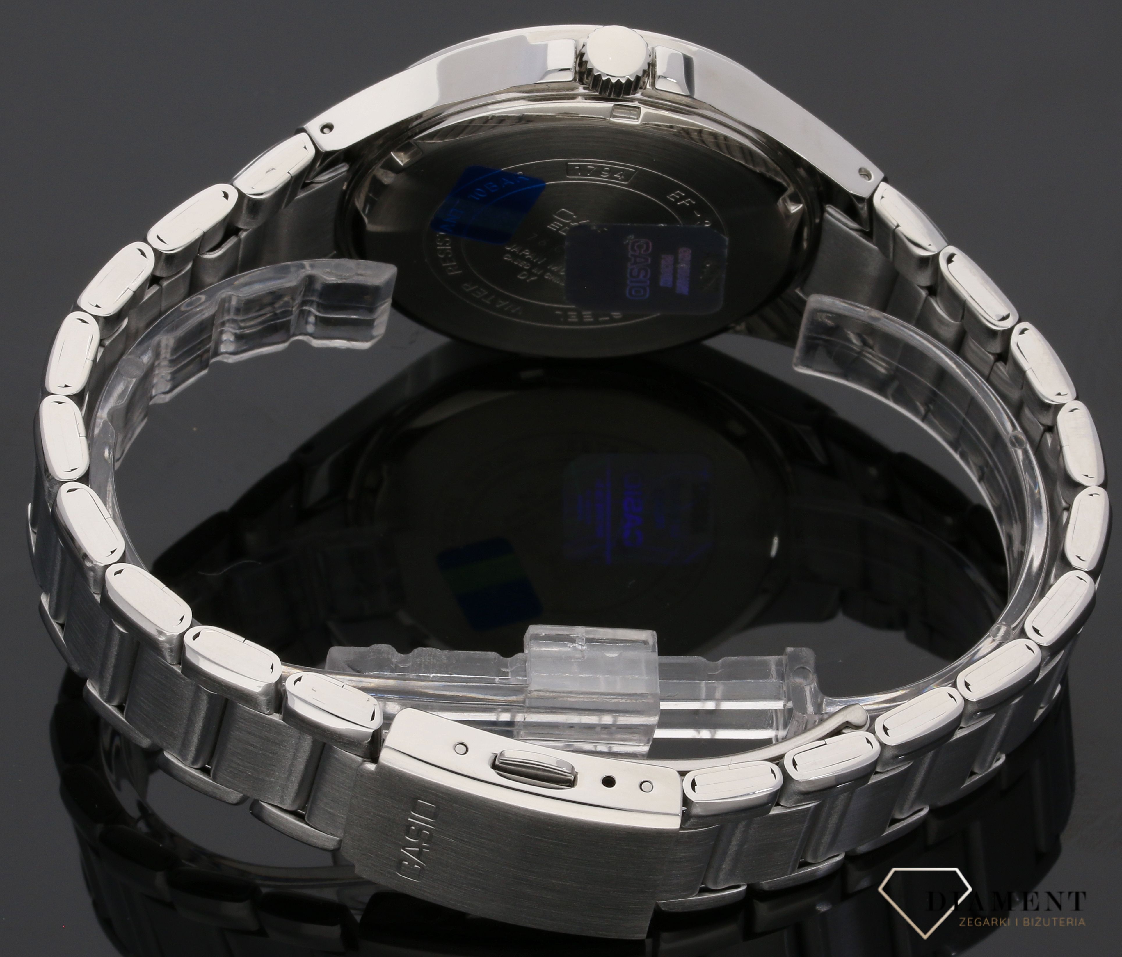 Zegarek męski Casio EDIFICE EF-316D-1A - www.zegarki-diament.pl