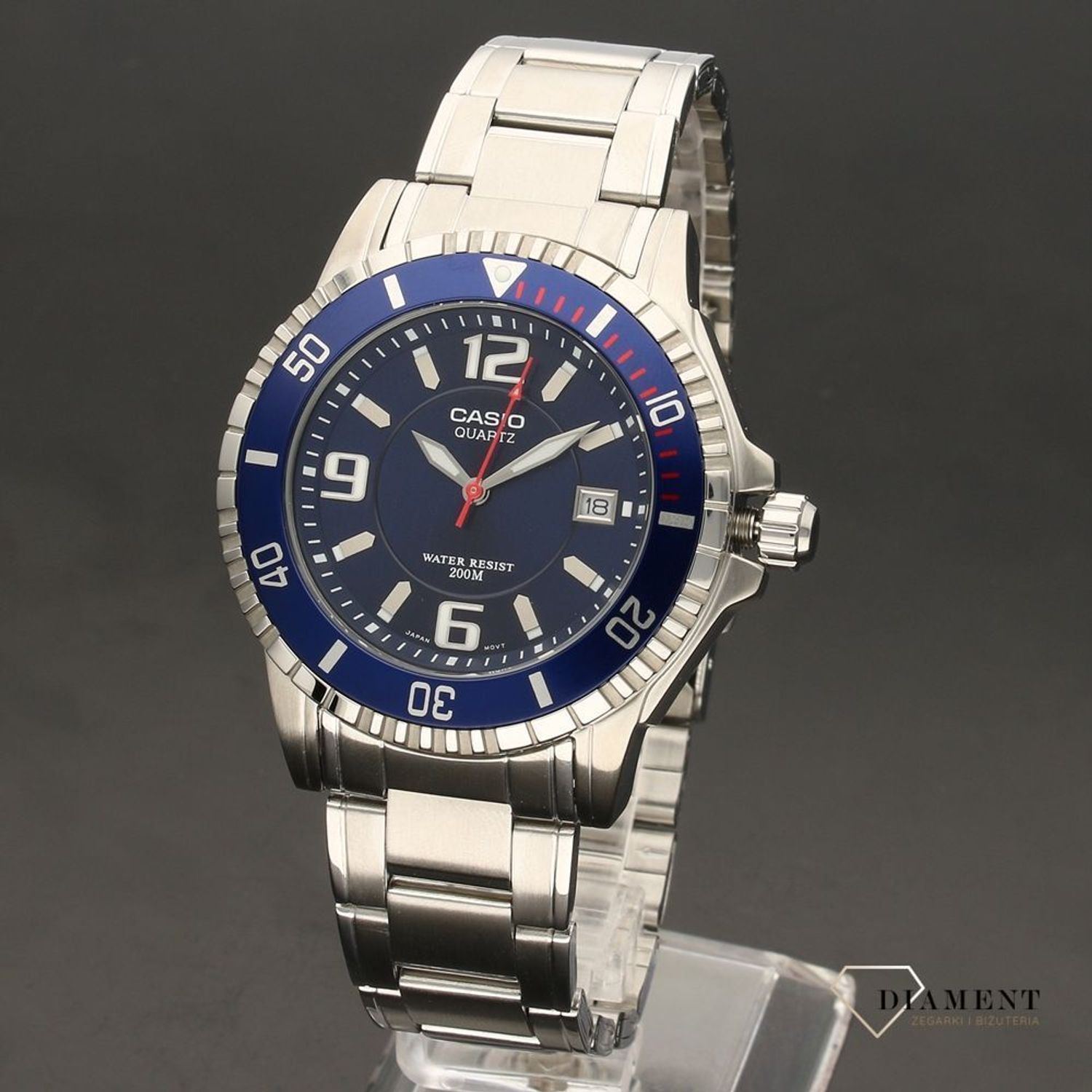 Zegarek męski Casio MTD-1053D-2AVES - www.zegarki-diament.pl