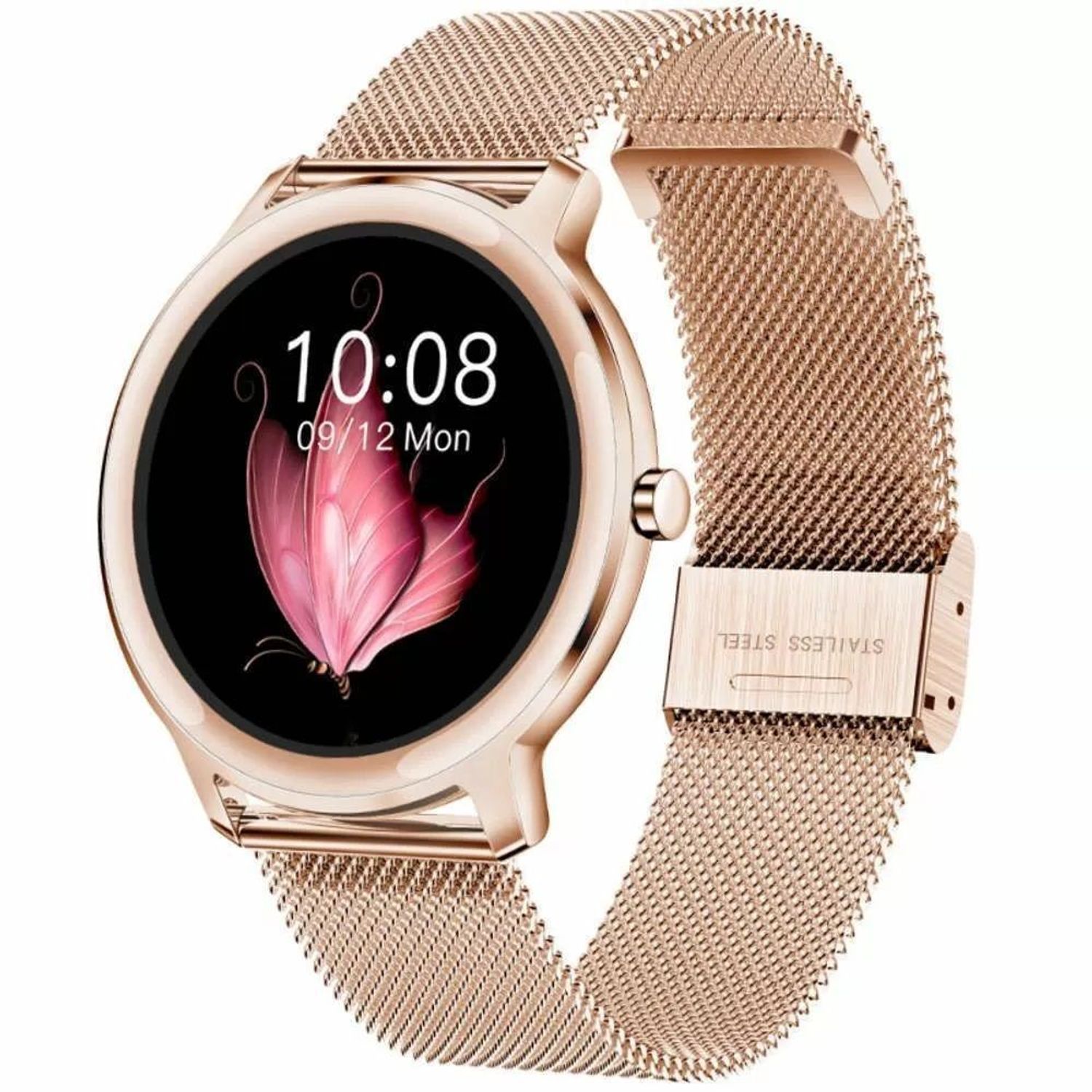 Smartwatch damski Rubicon złoty RNBE66 gold SMARUB105 - www.zegarki ...