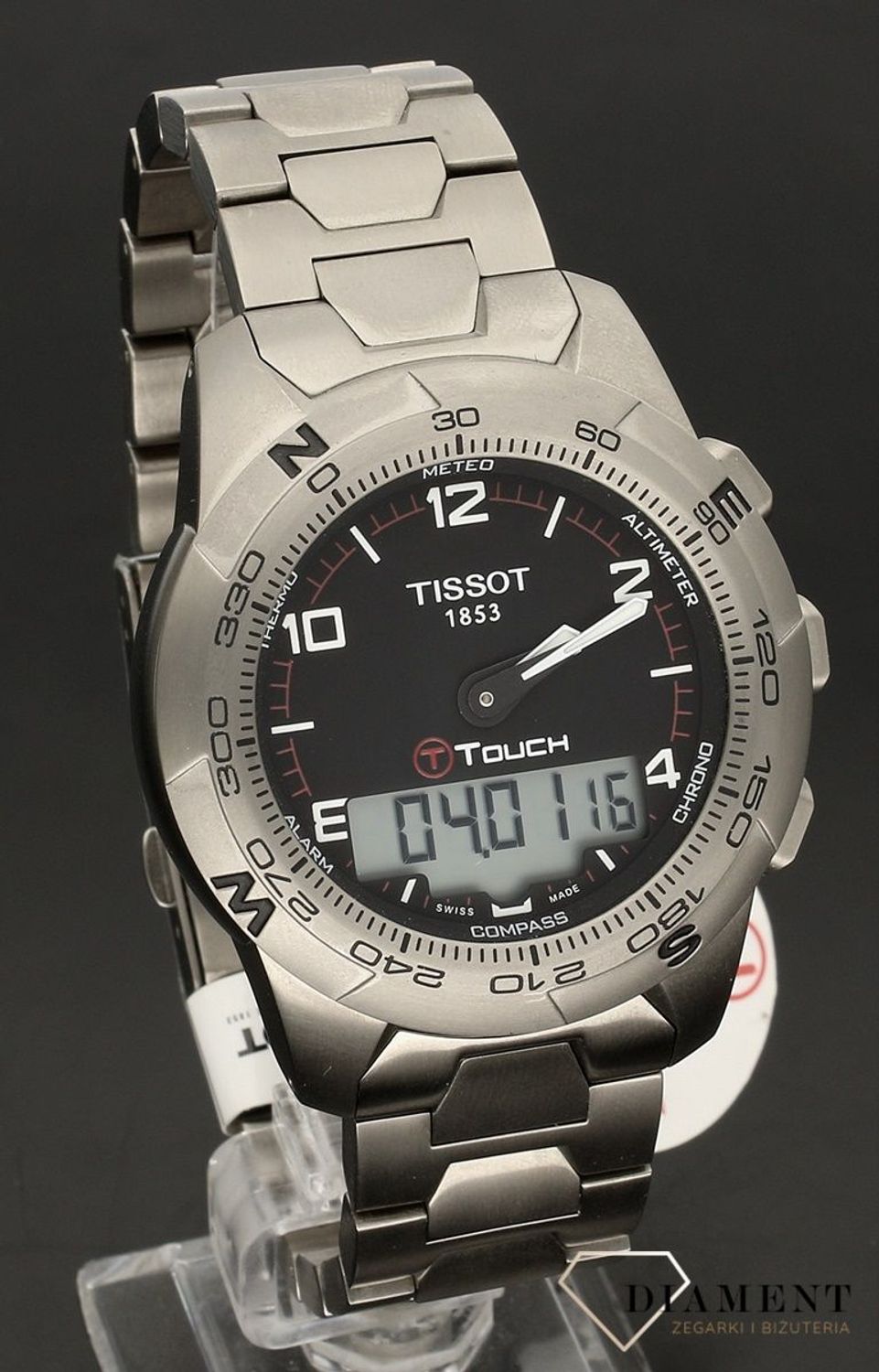 Zegarek męski Tissot T-Touch II Titanium T047.420.44.057.00 - www ...
