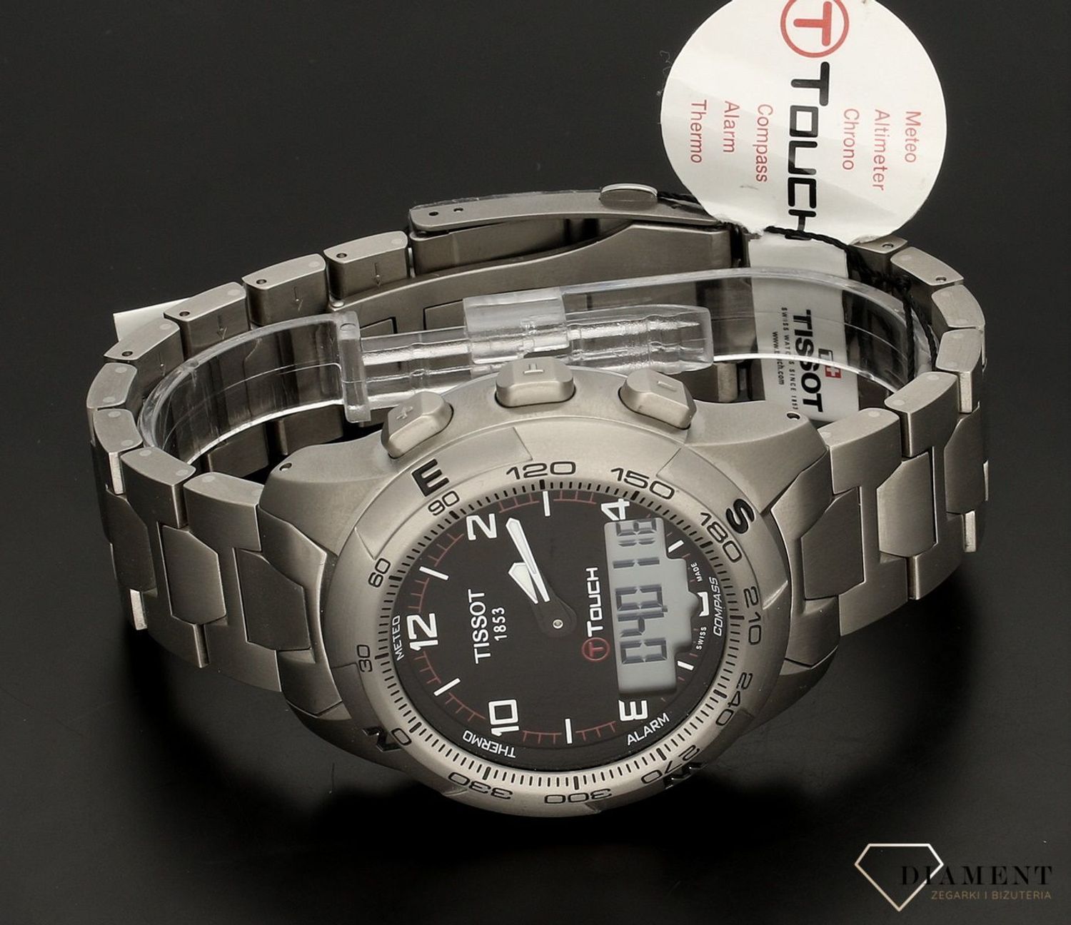 Zegarek męski Tissot T-Touch II Titanium T047.420.44.057.00 - www ...