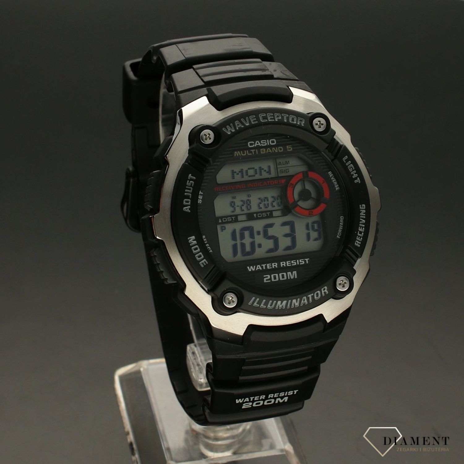 Zegarek męski Casio sterowany radiowo WV-200E-1AVEF - www.zegarki ...