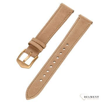 Pasek do zegarka Fossil ES4185 16 mm brązowy - www.zegarki-diament.pl